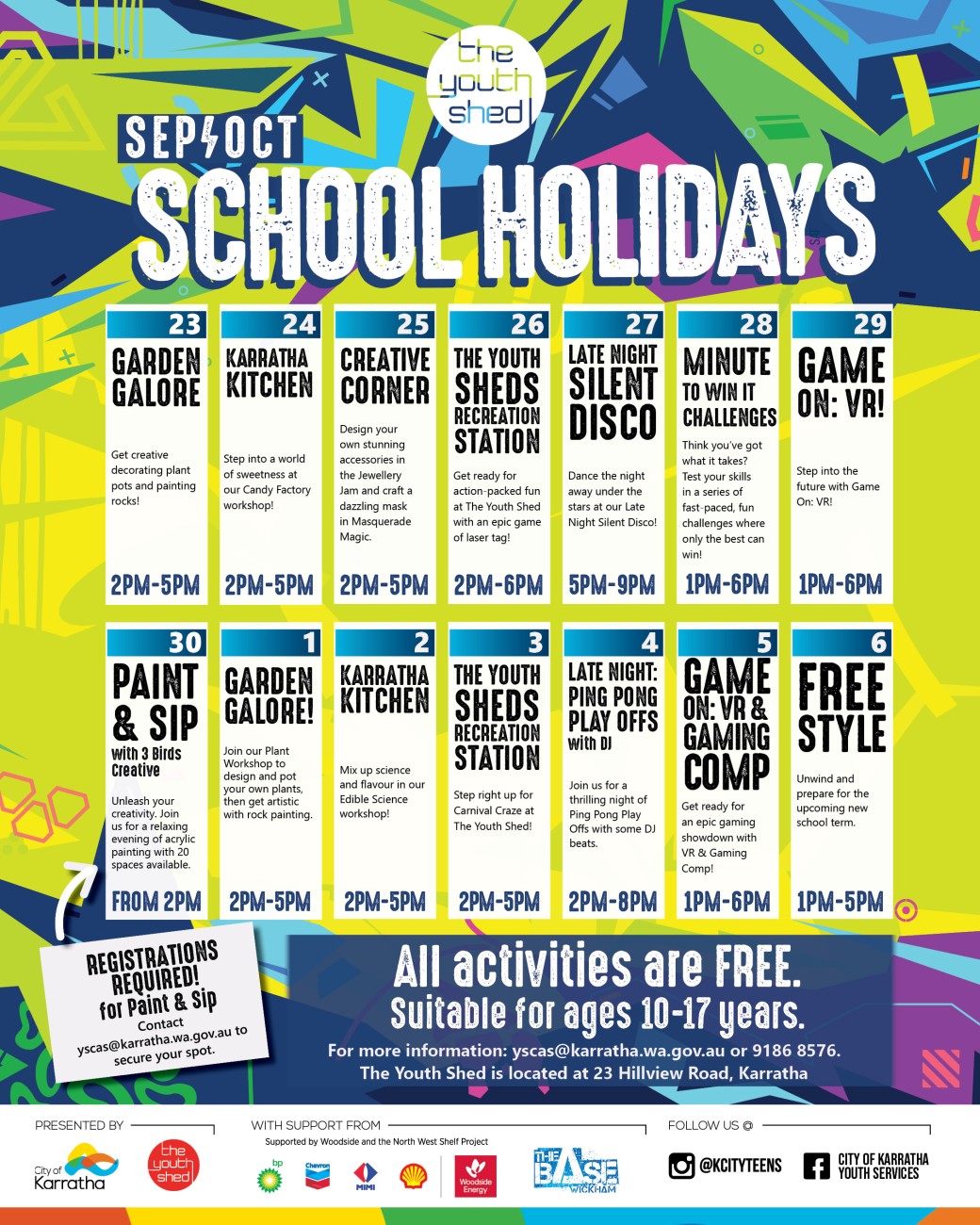 The Youth Shed | City of Karratha